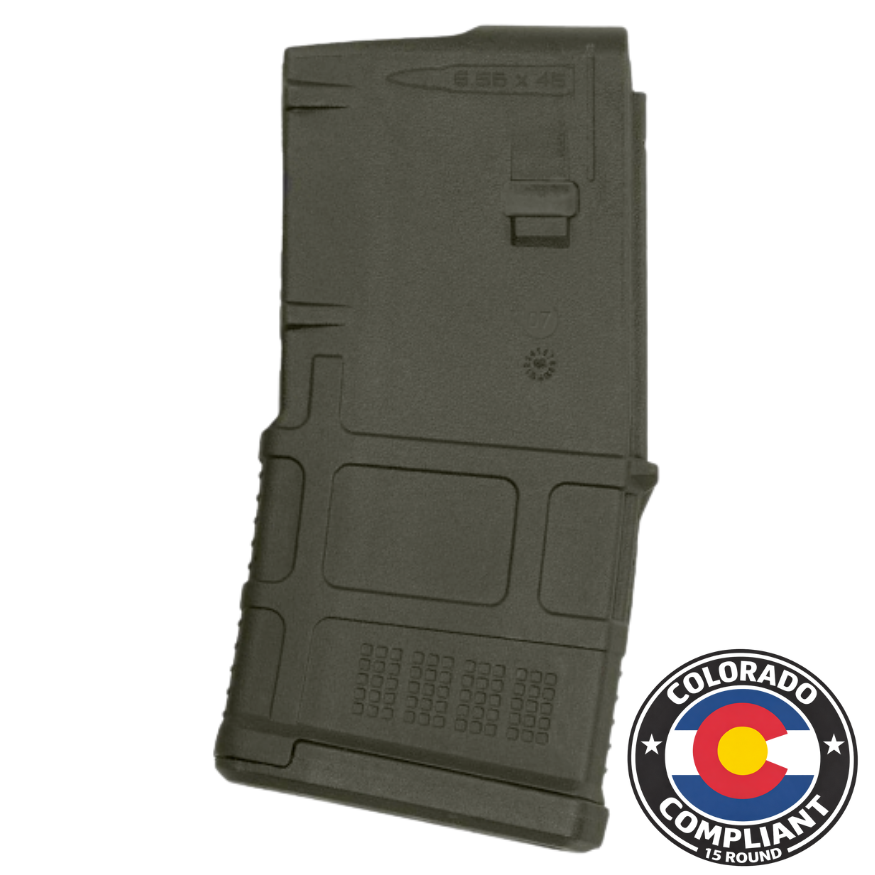 15/20 Magpul Pmag M3 AR-15 Magazine (223/556) – OD Green - CA Legal Mags