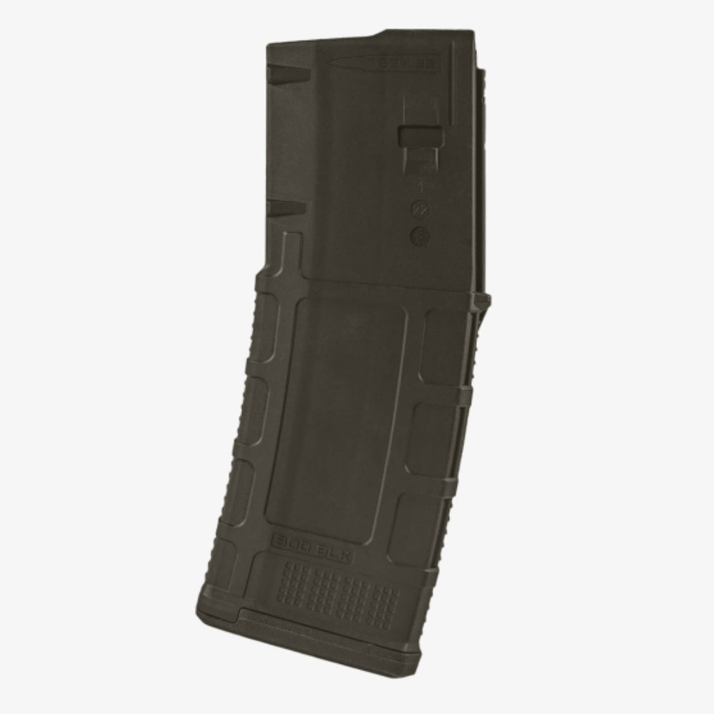 10/30 Magpul Pmag 300 BLACKOUT Gen M3 Magazine – OD Green - CA Legal Mags